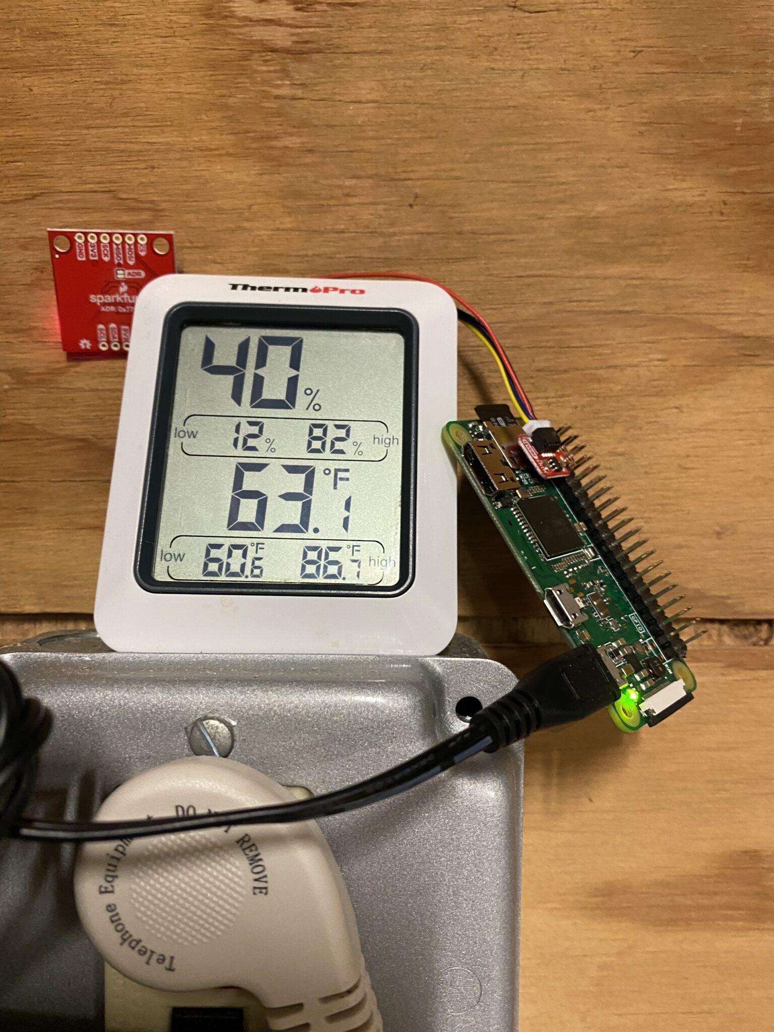 Running the BME680 Humidity Temperature Barometer VOC co2 sensor with CircuitPython – How to ...