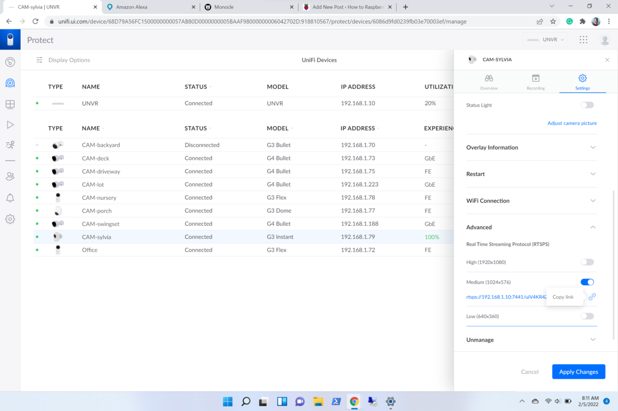 How to Watch Unifi Video with Alexa Video Show – How to Raspberry
