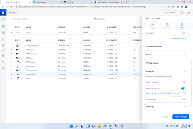 How to Watch Unifi Video with Alexa Video Show – How to Raspberry